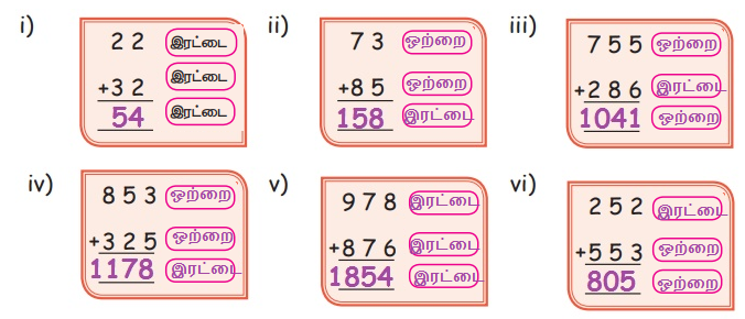 ஒற்றை எண்கள் மற்றும் இரட்டை எண்களில் உள்ள எண் அமைப்புகள் அமைப்புகள் இரண்டாம் பருவம் அலகு 2